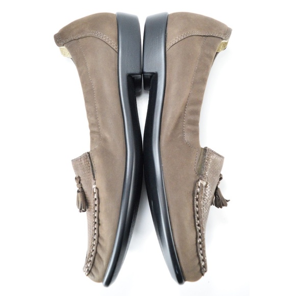 SAS | Shoes | Sas Hope Brown Suede Tassel Loafers 75 N New | Poshmark